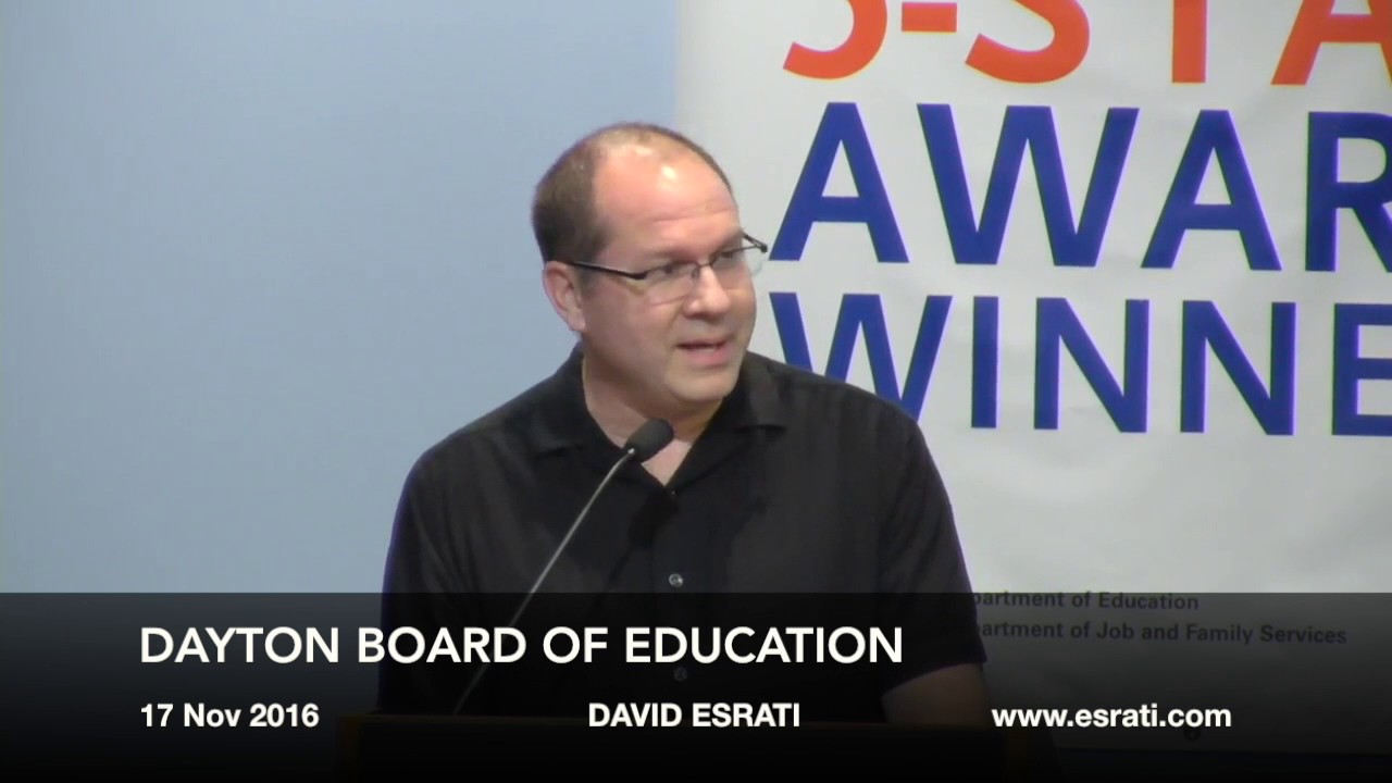 R-E-S-P-E-C-T David Esrati to Dayton Public Board of Education - YouTube