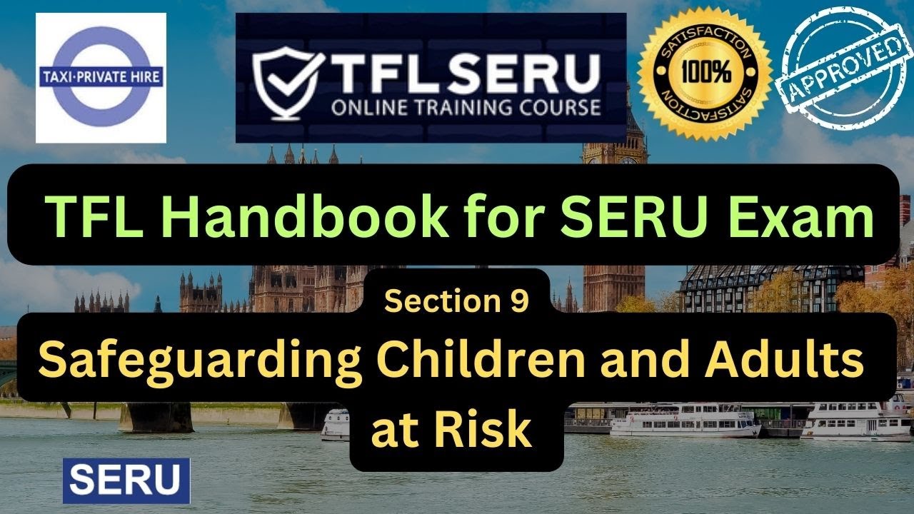 TfL SERU Book 2023 in Audio/ PHV Driver Handbook/Section 9 ...