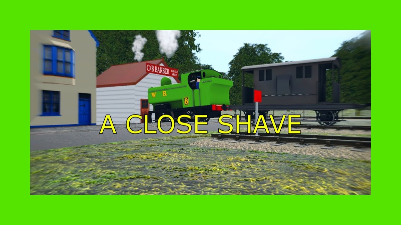 DUCK CRASH INTO THE BARBER | Trainz Remake Clip - A Close Shave - YouTube