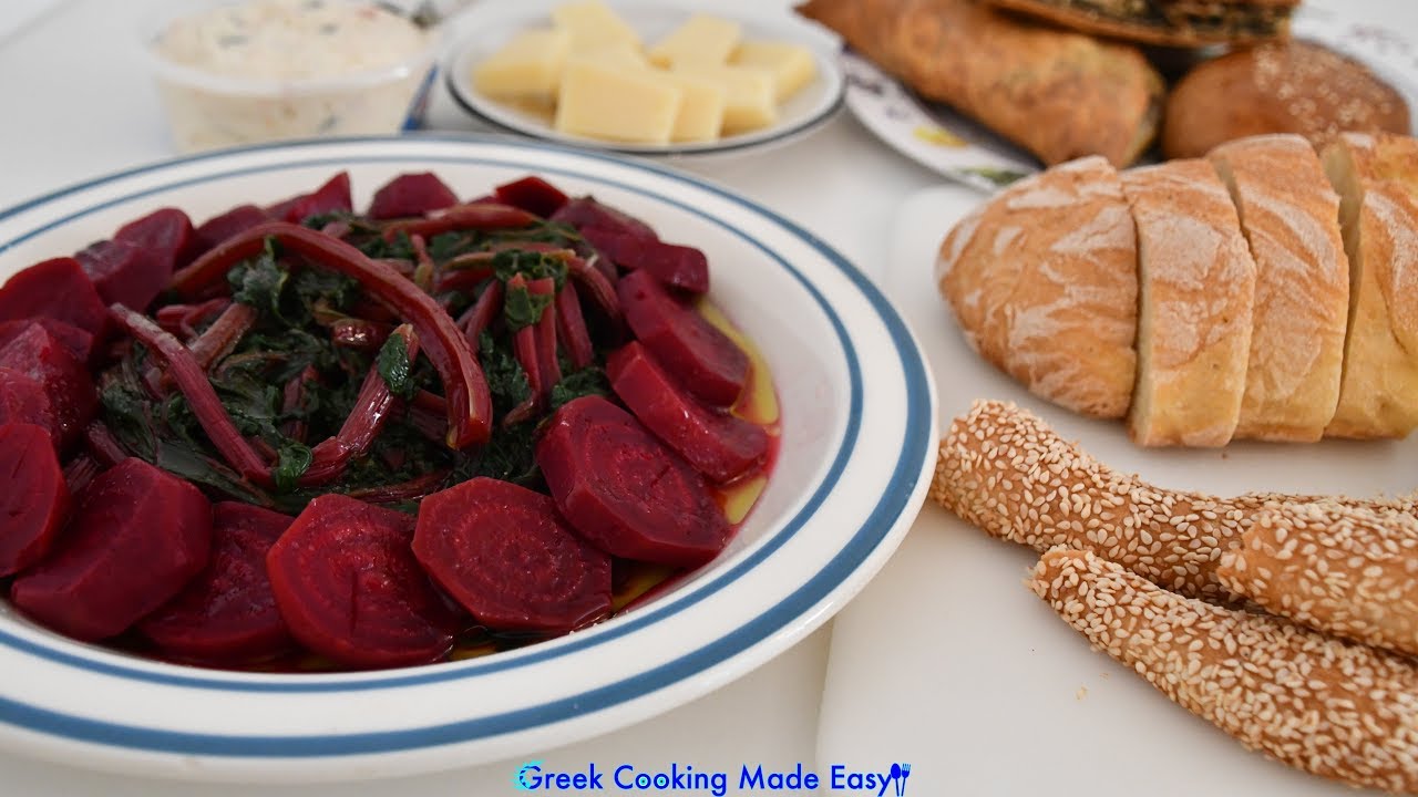 Greek Beet Salad - Παντζάρια Βραστά Σαλάτα (τεύτλα) Updated Recipe ...