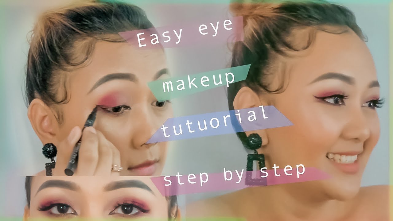 EASY EYE MAKEUP TUTORIAL STEP BY STEP | Makeup By Yoon - YouTube