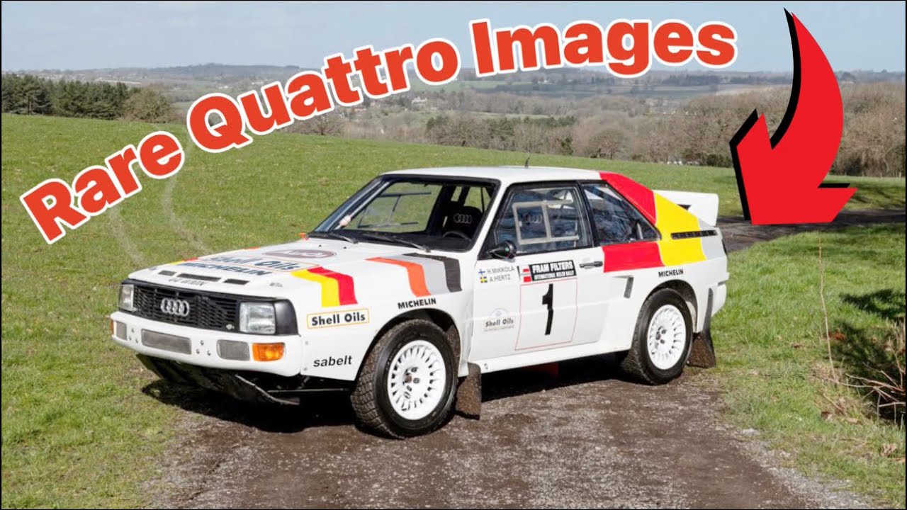 Rare images of Rally Sport Quattro’s of the golden era. - YouTube