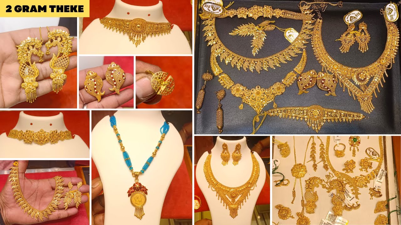 Trending Gold Jewellery Design | Light Weight Gold Jewellery With Price ...