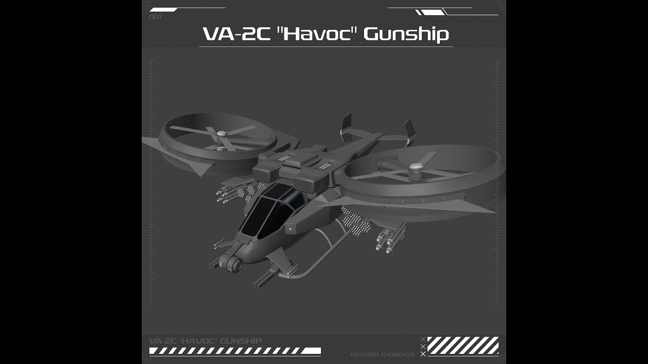 Flying VA-2A HOVAC Gunship in Ravenfield (MOD) + no music - YouTube