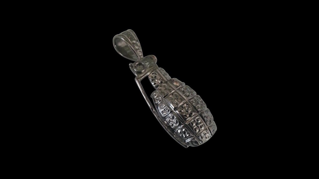 Blast of Bling! 💥The Diamond Hand Grenade Pendant Explosion - Sparkle ...