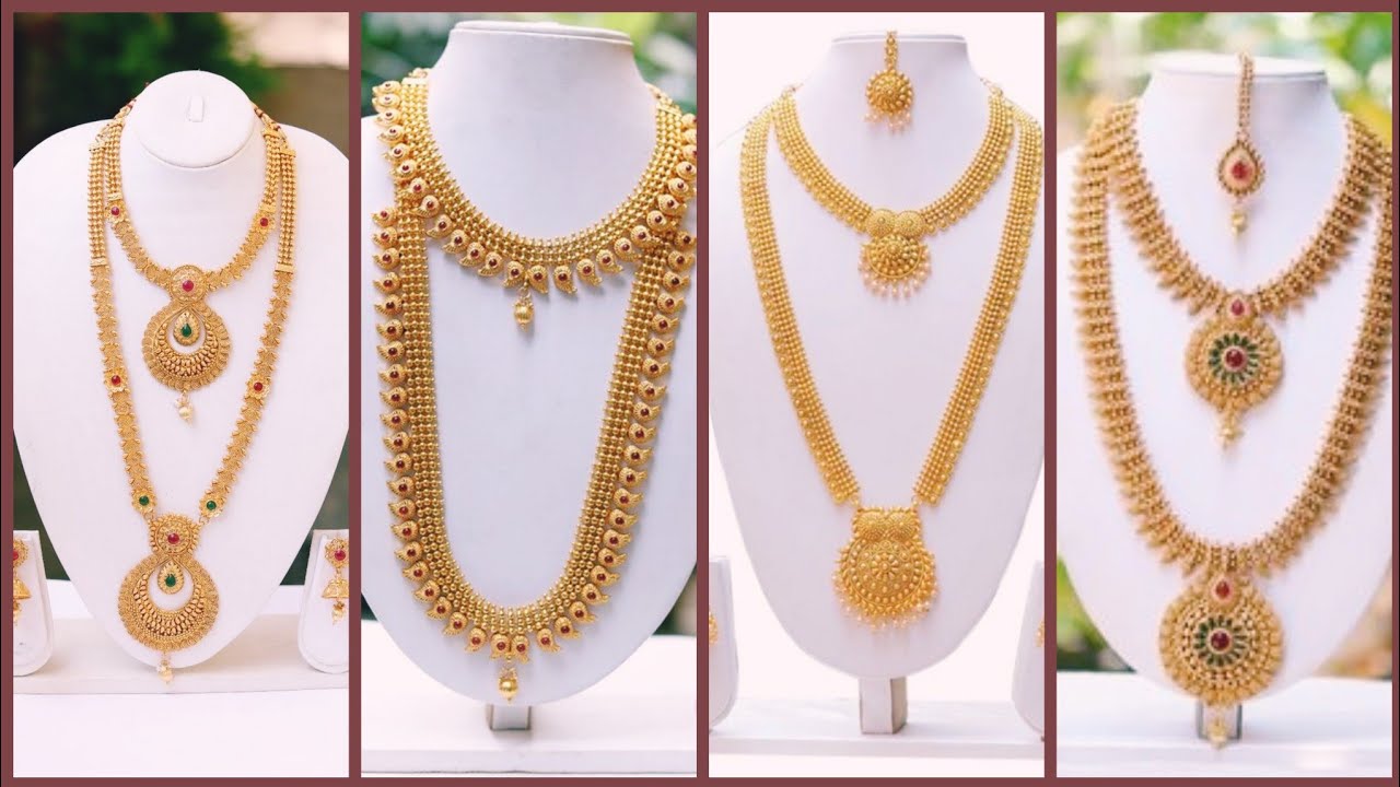 Most stylish Gold Rani Har//New collection 2020 //Fashion ideas ...