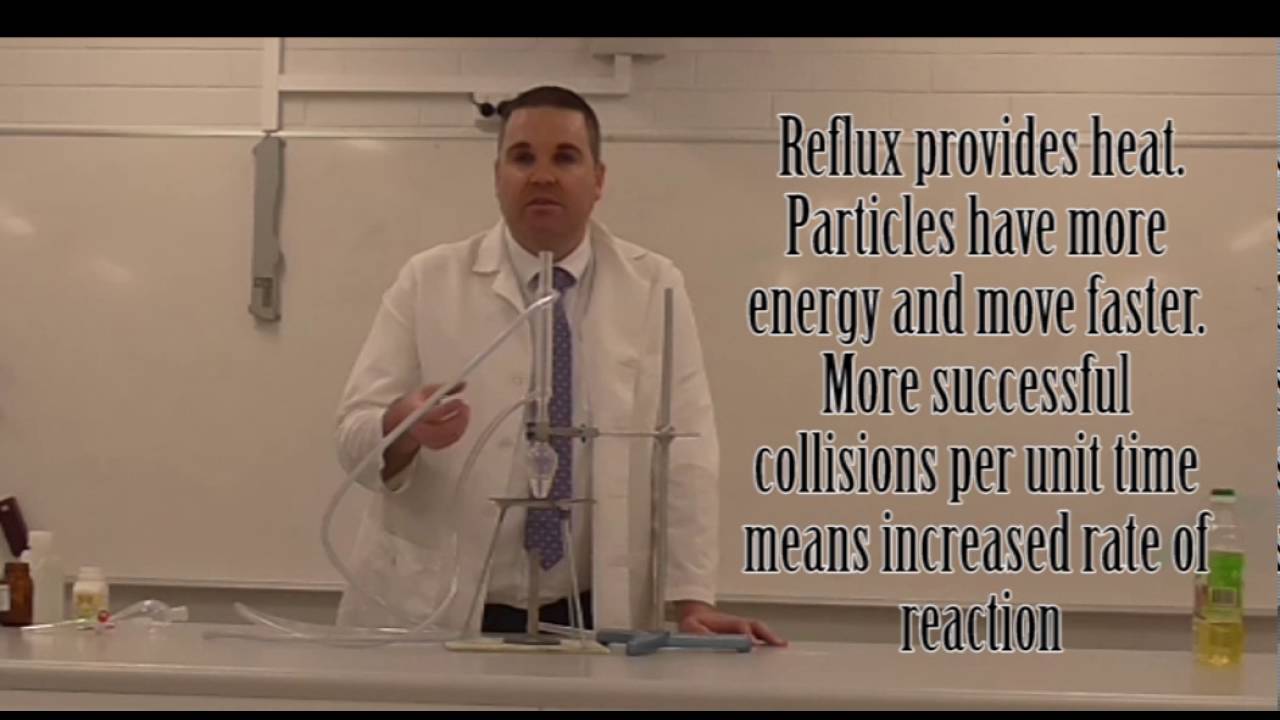 Reflux Set Up - YouTube