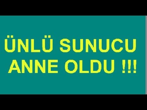 ünlü Sunucu dan beklenen haber geldi