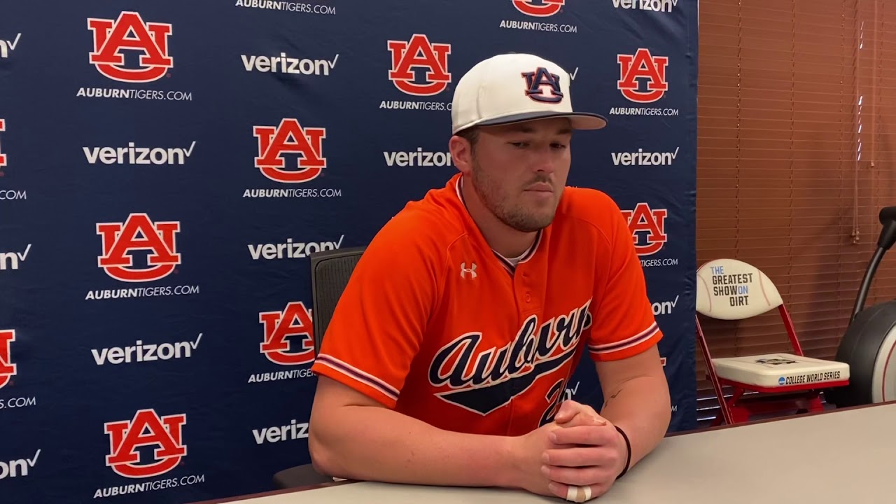 Auburn Tigers baseball: Conor Davis - YouTube