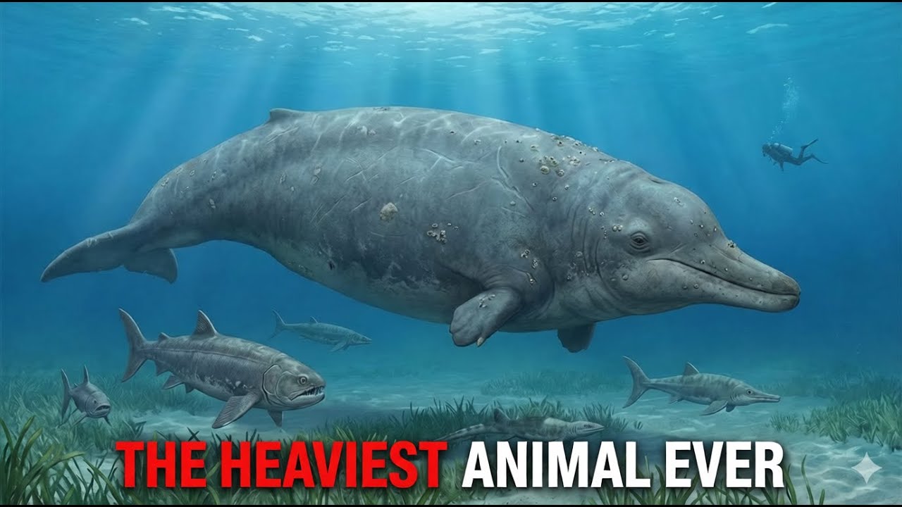 Perucetus Colossus: The Heaviest Animal Ever - YouTube