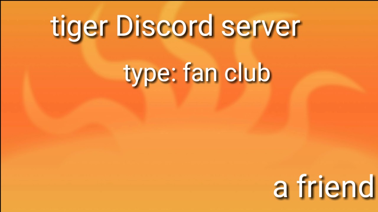 Tiger Discord sponsoring my first video - YouTube