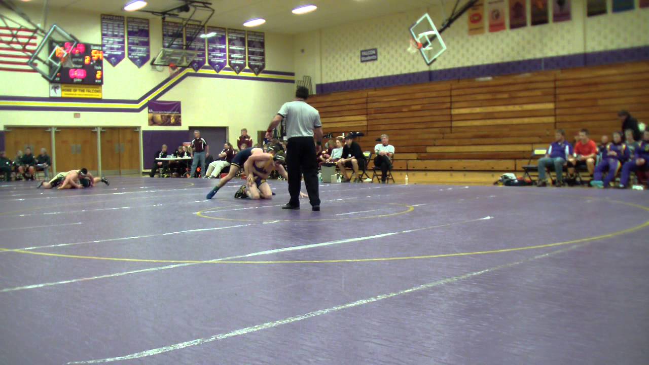 121413 Kevin Beckmann vs Mitchell Lambrecht Sheboygan Falls - YouTube