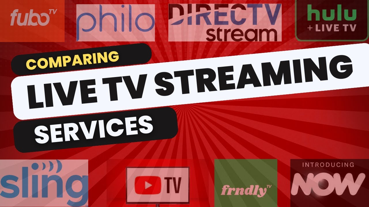 Live TV Streaming Services - Which one is Better? - YouTube