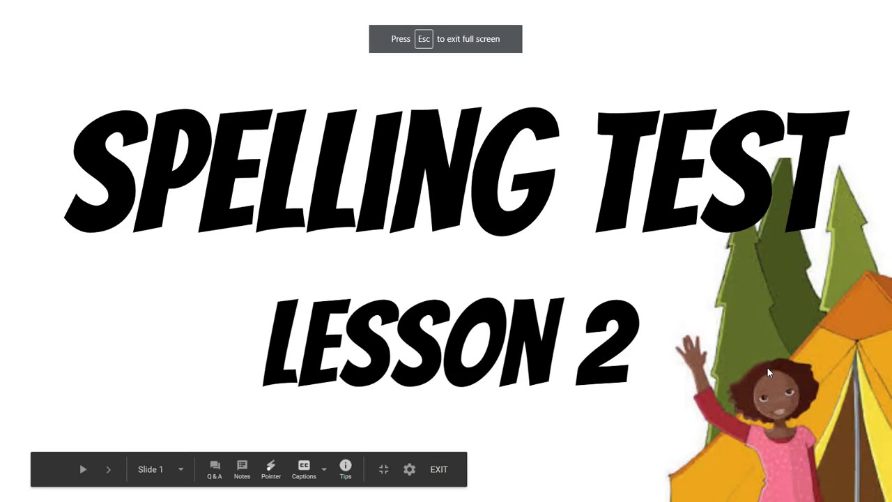 Spelling Journeys Lesson 2 5th Grade - YouTube
