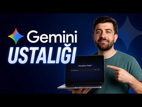 Google Gemini'da Ustalaşın! Yapay Zeka Nasıl Verimli Kullanılır? (Ücretsiz Eğitim)