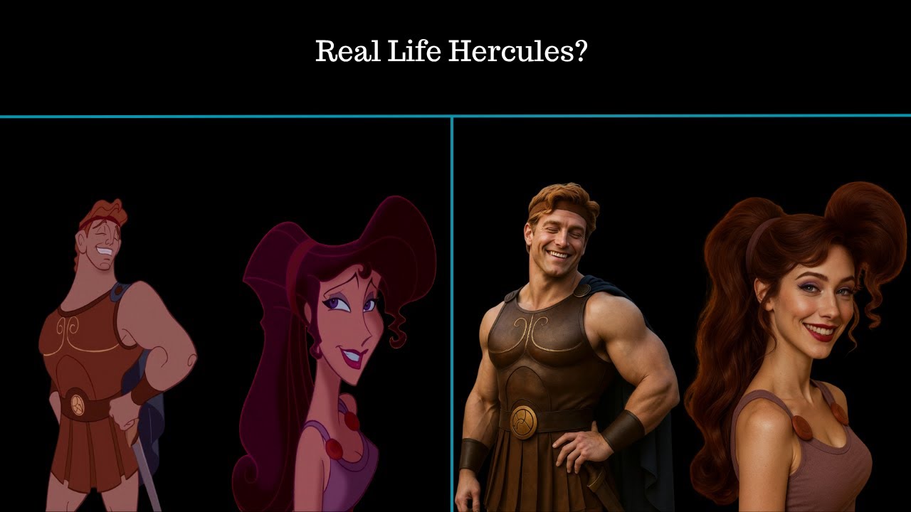 What If Hercules Characters Were Real? | AI Realistic Transformation ⚡🏛 ...