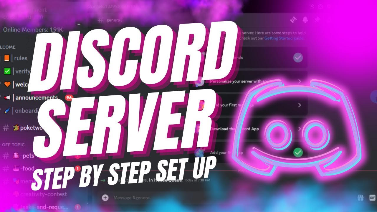 How To Make A Discord Server Step By Step (Quick Tutorial) - YouTube