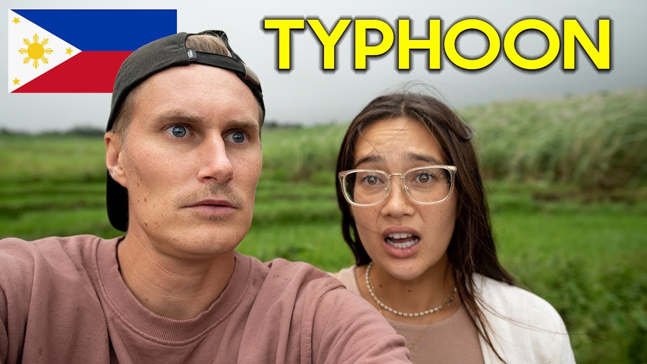 Our PHILIPPINES ARRIVAL becomes a TYPHOON! 🇵🇭 (Bagyong Paeng) - YouTube