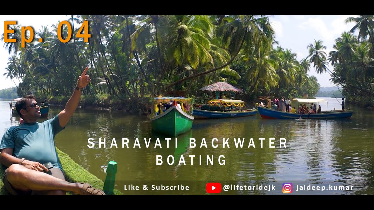 EP. 04 Sharavati Backwater Boating in Mangroves Forest of Honnavar ...