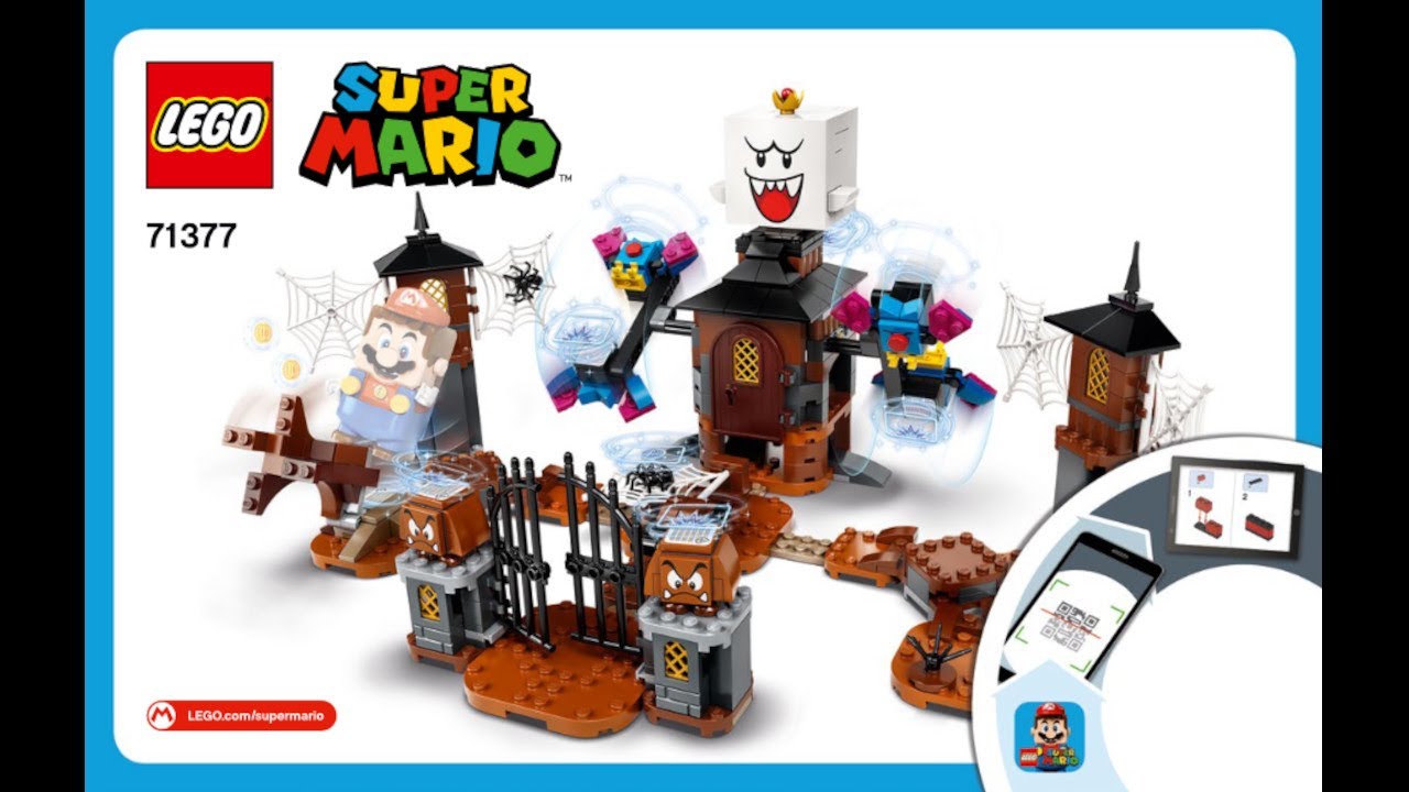 LEGO Instructions | Super Mario | 71377 | King Boo and the Haunted Yard ...