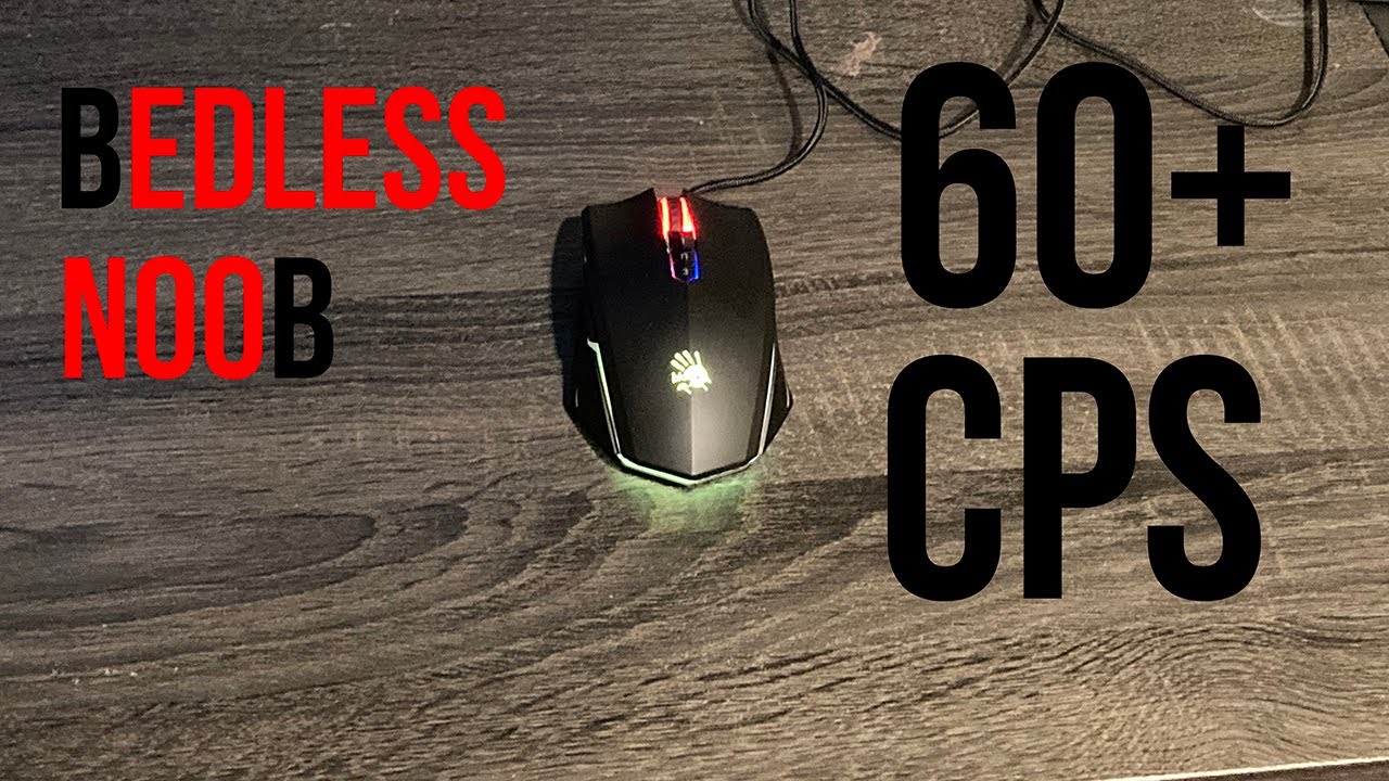 (60+CPS) Bloody A Bedless mouse UNBOXING and review (Matte Black) - YouTube