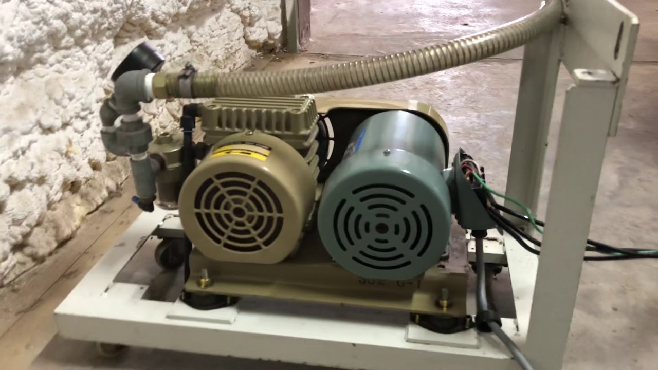 ORION DRY PUMP MODEL KHA400A / model part number KHA400-301A-G1 - YouTube