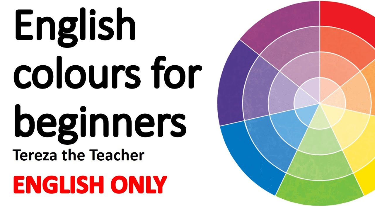 English colours for beginners - YouTube