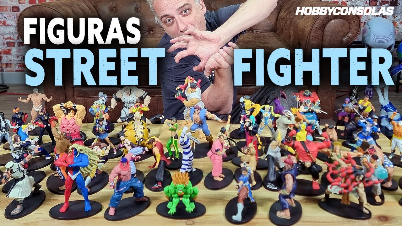 ¡LA COMPLETAMOS! Las FIGURAS DE STREET FIGHTER en una colección de 75 ...