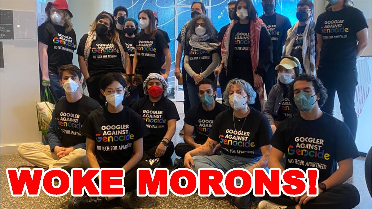 WOKE Google employees get ARRESTED and FIRED! SHOCKING video emerges as ...