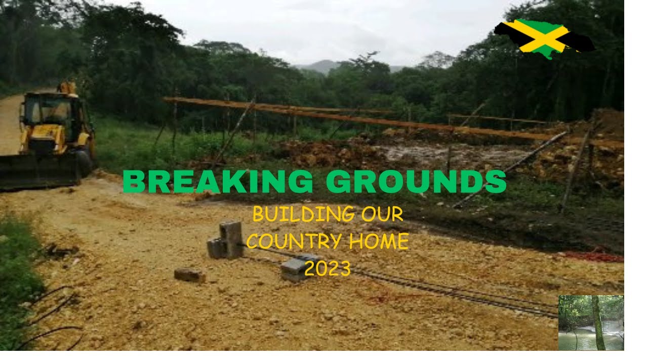 BREAKING GROUNDS/BUILDING OUR COUNTRY HOME/EP#2 - YouTube