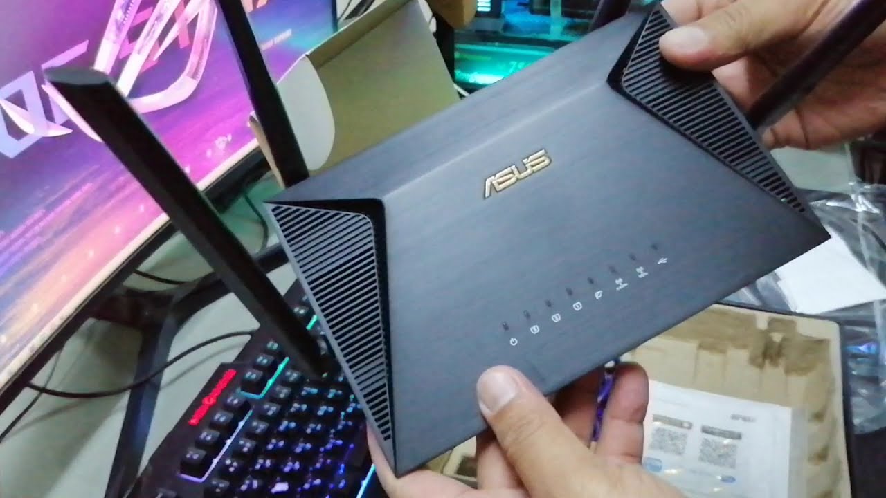 UPGRADE ASUS RT-AX53U WIFI-6 ROUTER - YouTube
