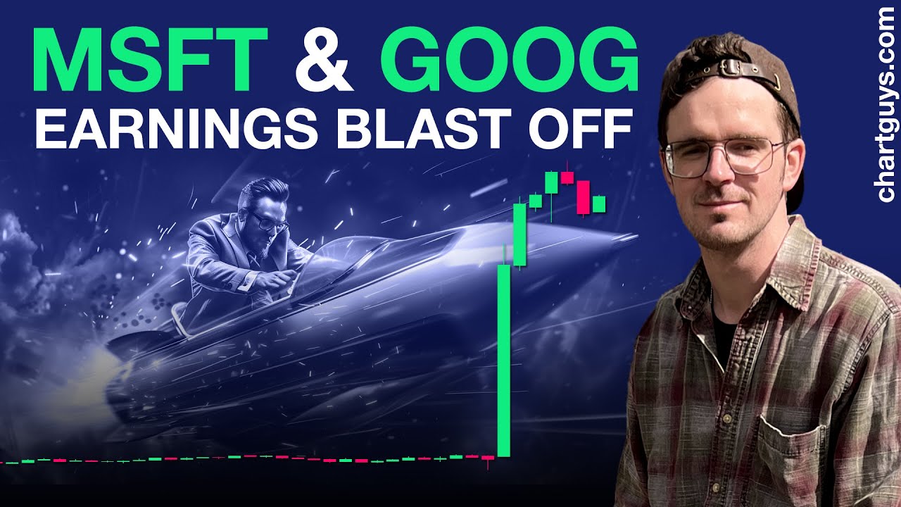 MSFT & GOOG Earnings Launch The Market - YouTube