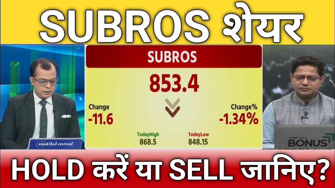 SUBROS share letest news, SUBROS share anelysis, subros share target ...