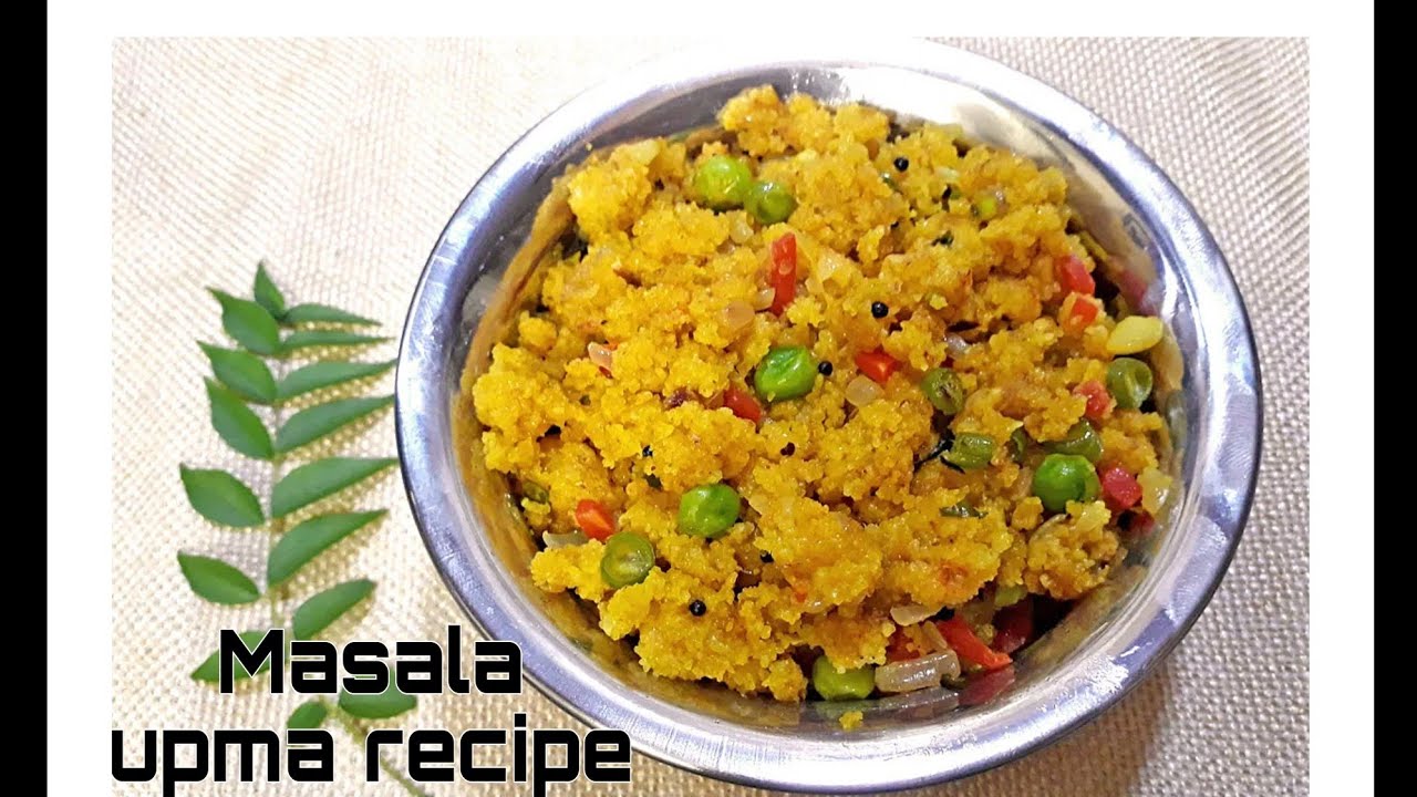 Easy Masala Upma Recipe |Healthy IndianBreakfast Idea |Indian Food#upma ...