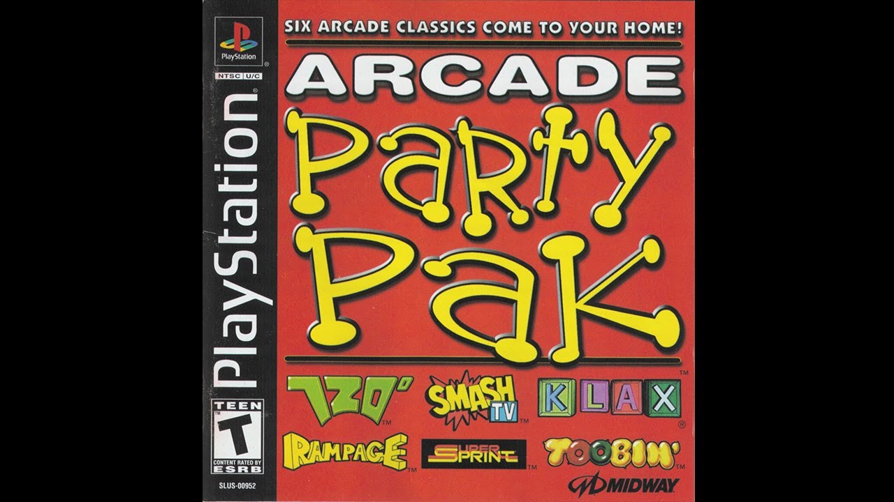 Arcade Party Pak (1999) [Psx] [USA] [Intro] - YouTube
