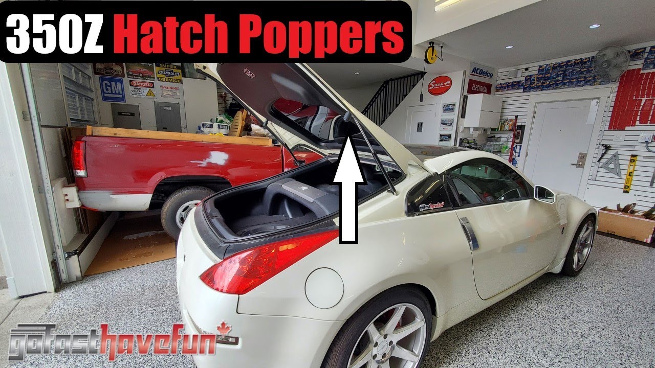 350Z Heavy Duty Hatch Poppers / Springs Z1 Motorsports | AnthonyJ350 ...