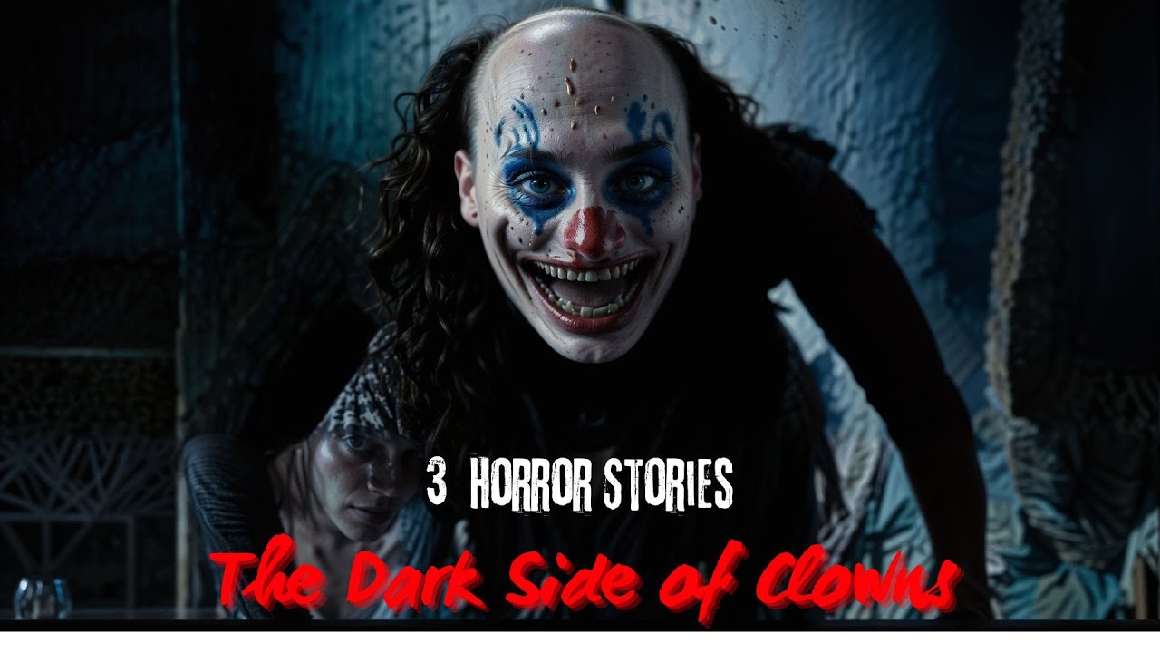 Three Short Horror Stories | The Dark Side of Clowns - YouTube