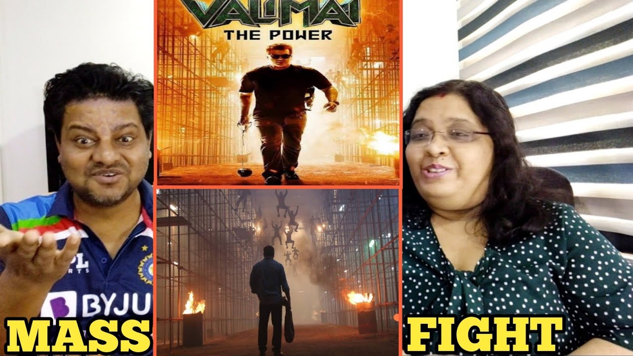 Ajith Kumar MASS FIGHT Scene Reaction | THALA AJITH, Kartikeya | Ajith ...