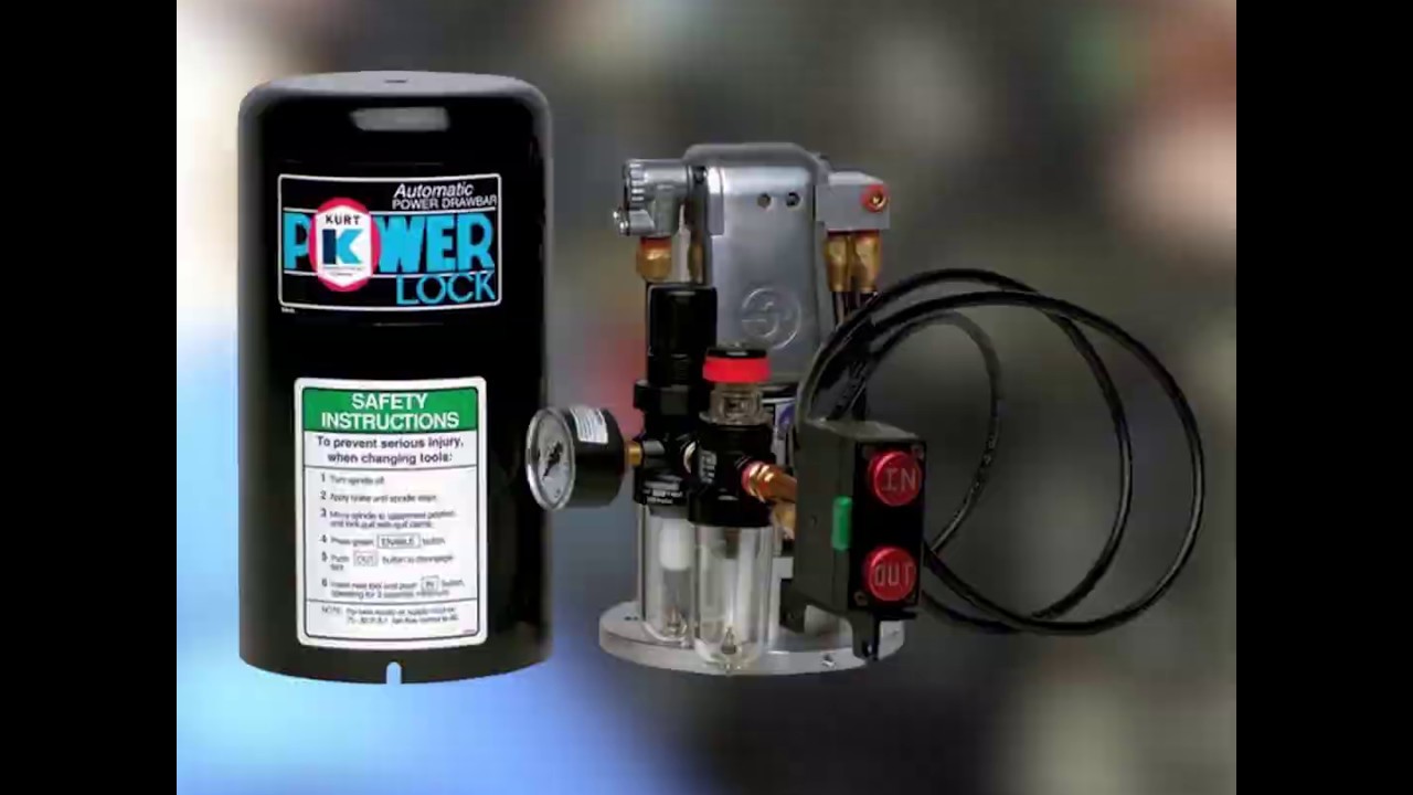 Kurt PowerLock Drawbars at Penn Tool Co. - YouTube