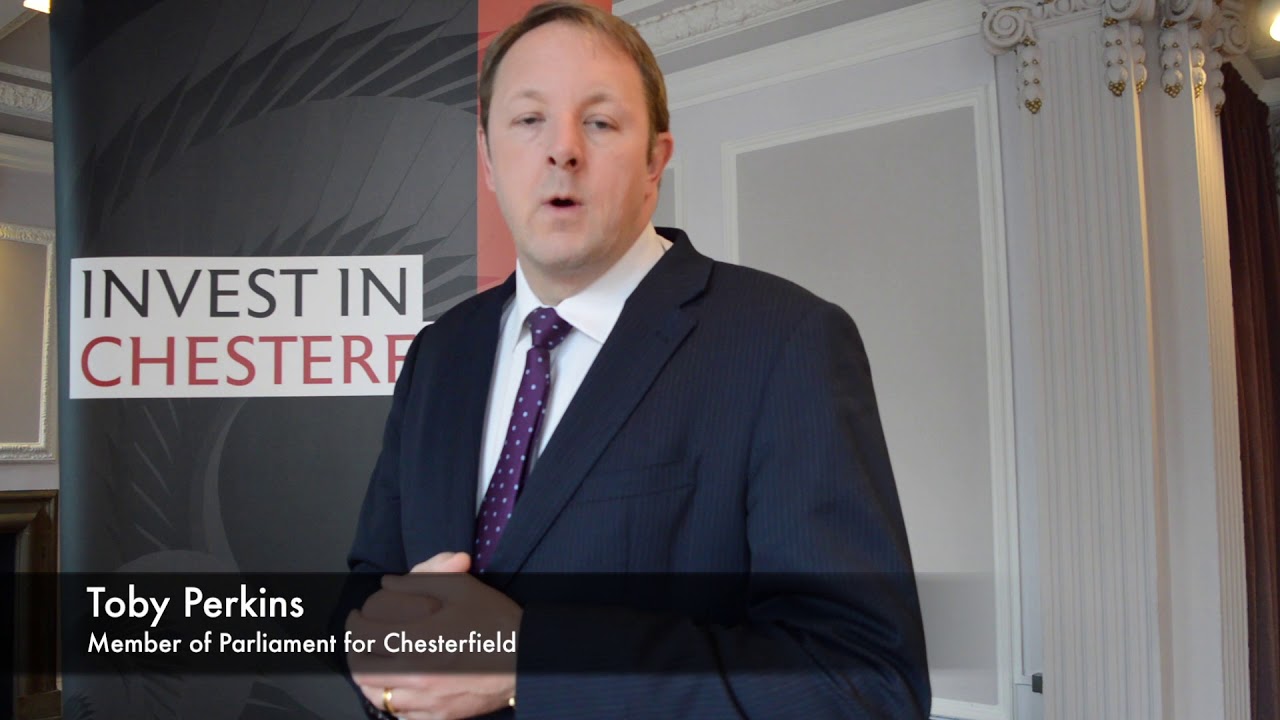 Toby Perkins MP talks about regeneration at Celebrate Chesterfield 2018 ...
