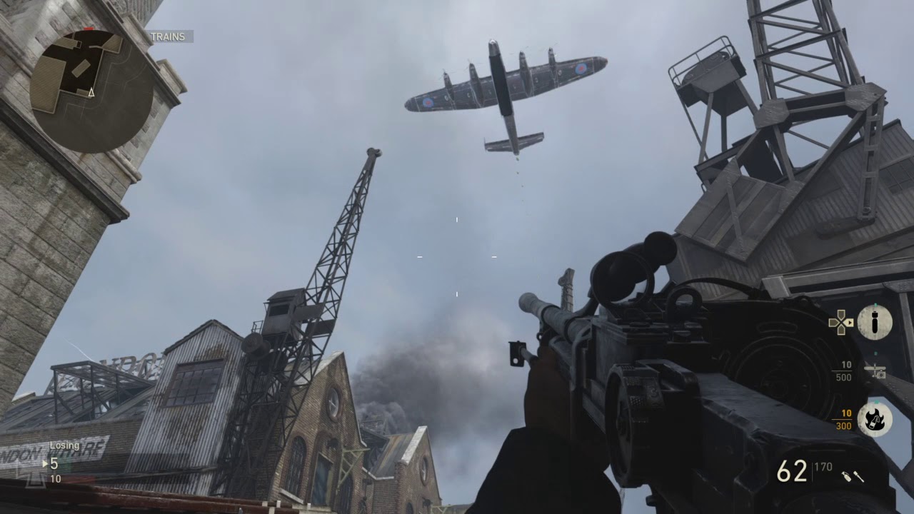 Call of Duty®: WWII - London Docks - Free-For-All Session 1 - YouTube