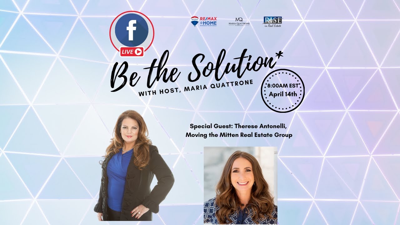 Therese Antonelli on Be the Solution Live with Maria Quattrone - YouTube