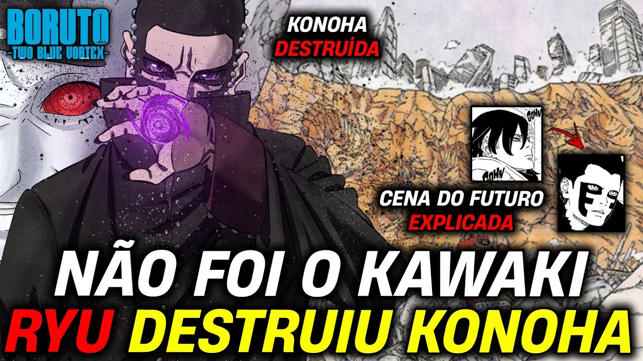 O SHINJUU RYU DESTRUIU KONOHA COM MAGNETISMO?! - BORUTO TWO BLUE VORTEX ...