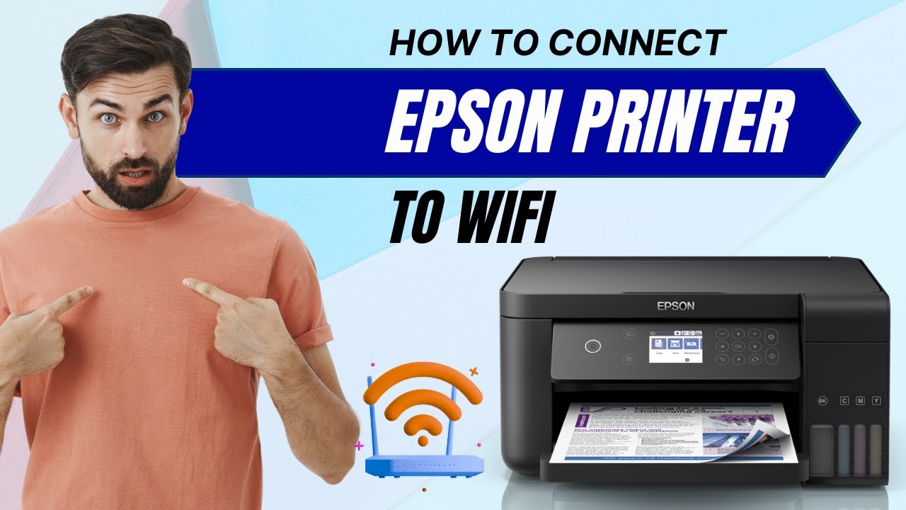 How to Connect Epson Printer to WiFi | Printer Tales - YouTube