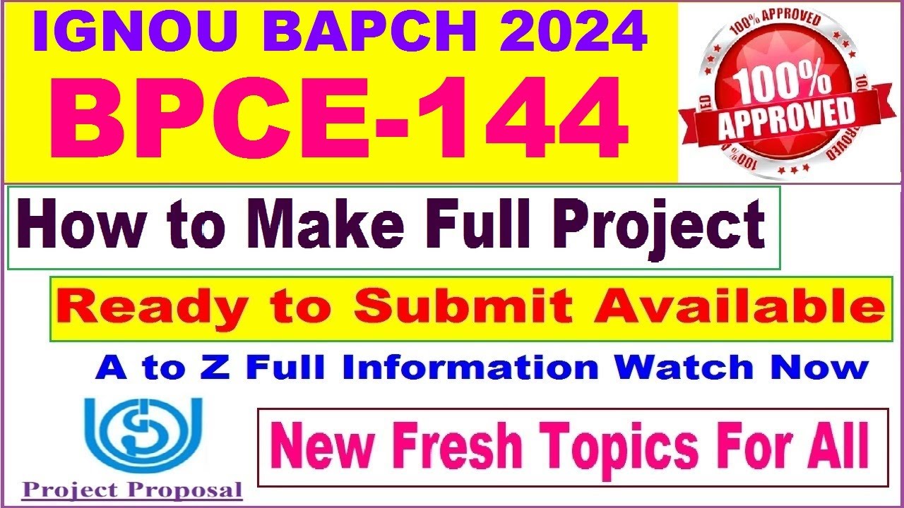 bpce 144 dissertation 2024 / bpce 144 dissertation / bpce 144 synopsis ...