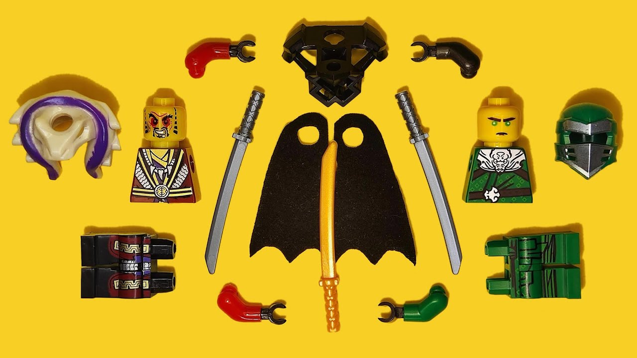 LEGO Ninjago | Lloyd VS. Master Chen | Unofficial Minifigure - YouTube