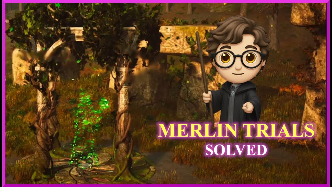 All Types of Merlin Trials Puzzle Solved | Hogwarts Legacy - YouTube