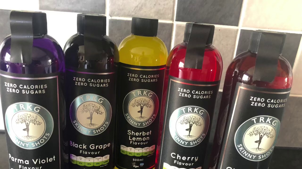 Slimming World Friendly TRKG skinny syrup mini haul - YouTube