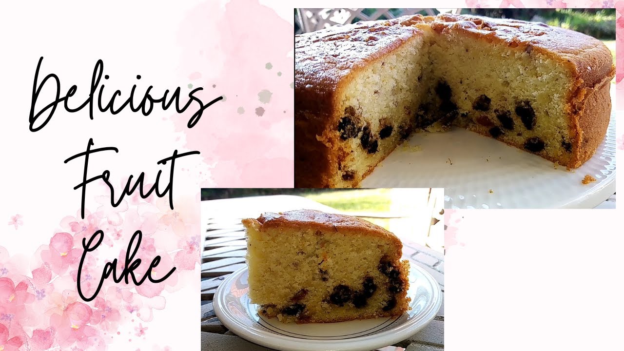 Delicious Fruit Cake Recipe - YouTube