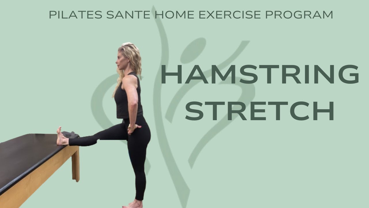 Hamstring Stretch for At-Home Rehab | Physical Therapist & Pilates ...